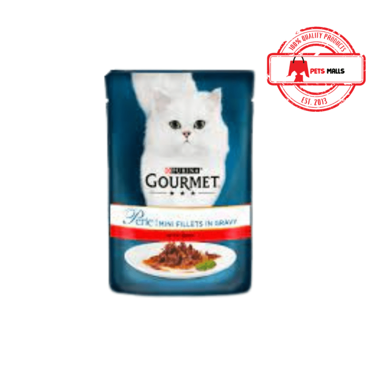 GOURMET PERLE BEEF MINI FILLETS IN GRAVY – Pets Malls
